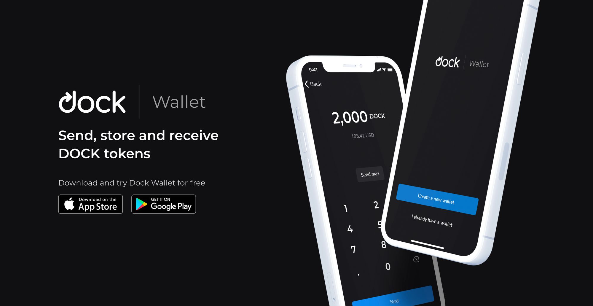 Launch of the Dock Wallet on Mobile to Manage Dock Tokens