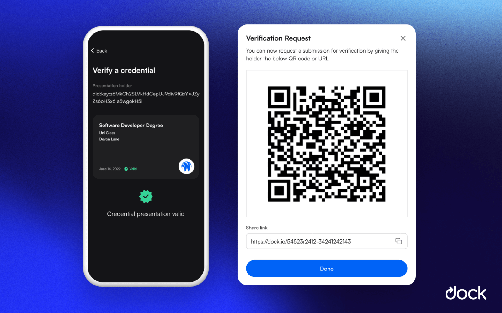 Verify Credentials Instantly With Dock: New Release
